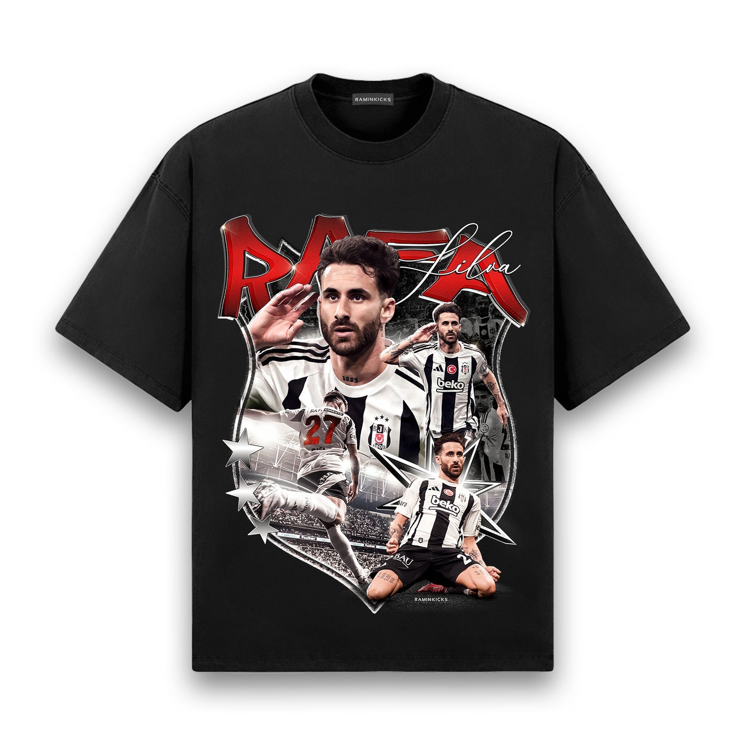 Rafa Silva Besiktas T-Shirt - Official Merchandise – RAMINKICKS